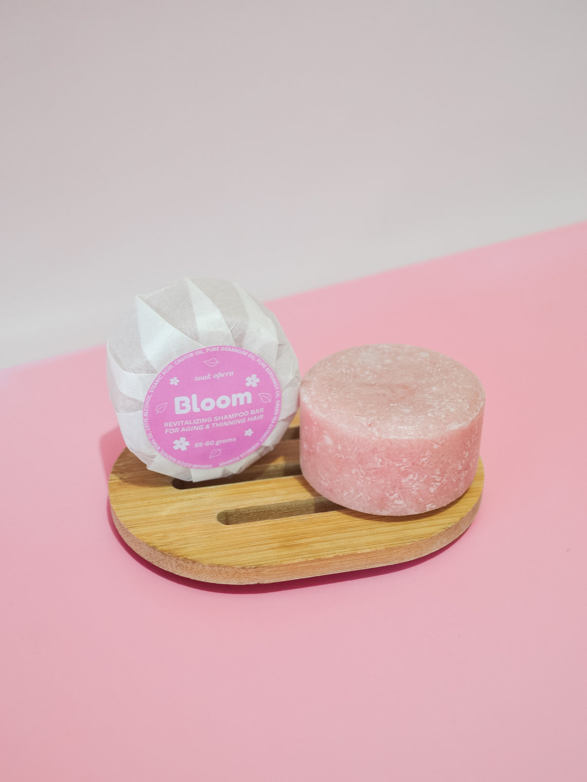 Bloom Revitalizing Shampoo Bar (for aging/thinning hair) – Soak Opera